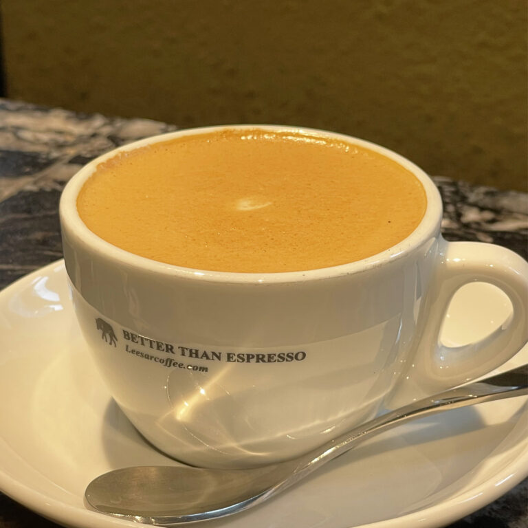 COFFEE MENU – LEESAR Inc.